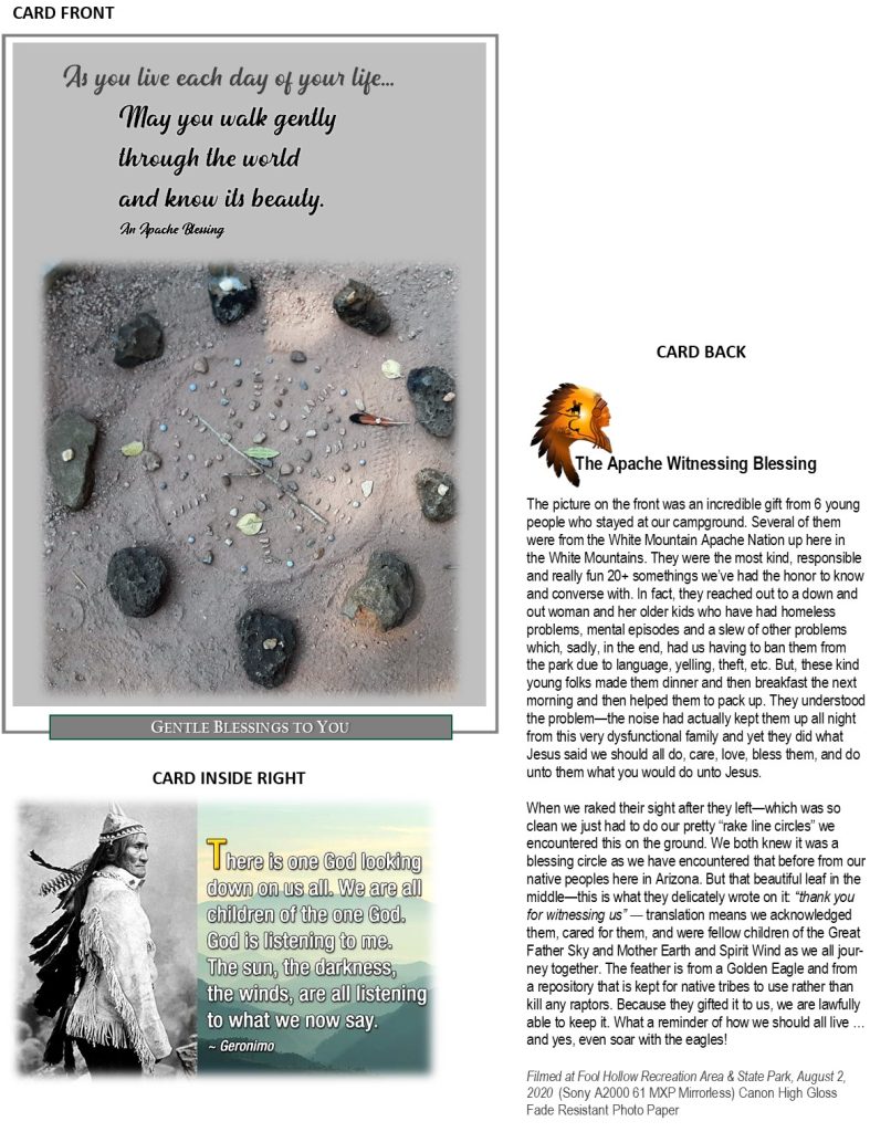 Blessing Circle : On the Road Chaplain